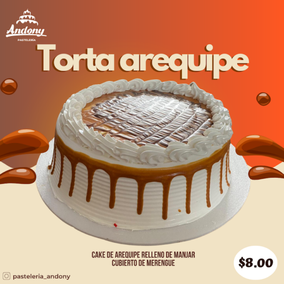 Torta de Arequipe – Presentes en tus mejores momentos…