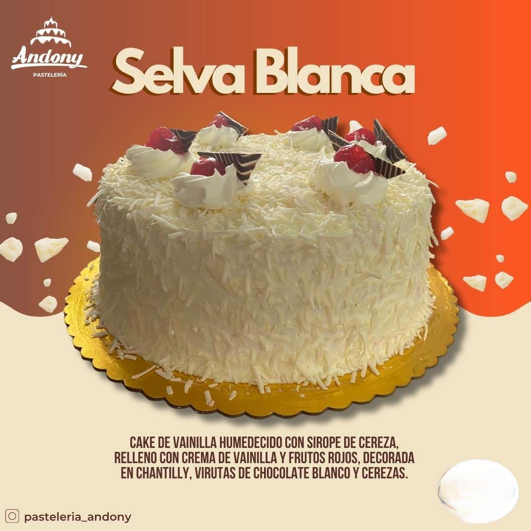 Torta Selva Blanca – Presentes en tus mejores momentos…